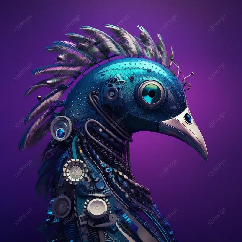 Futuristic Animal Forms Midjourney Prompt | PromptBase