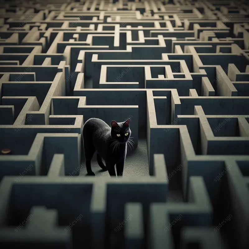 Maze Portraits Midjourney Prompt | PromptBase