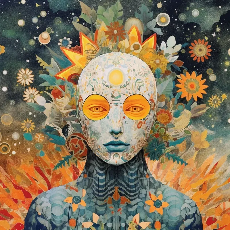 Mesmerizing Print Fantasies Midjourney Prompt | PromptBase