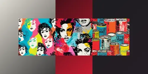 Pop Art Seamless Patterns Midjourney Prompt | PromptBase