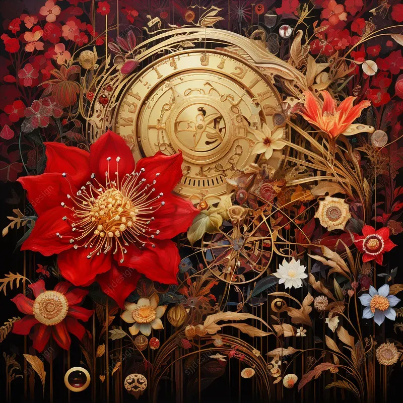 Intricate Asante Print Cultural Fusions Midjourney Prompt | PromptBase