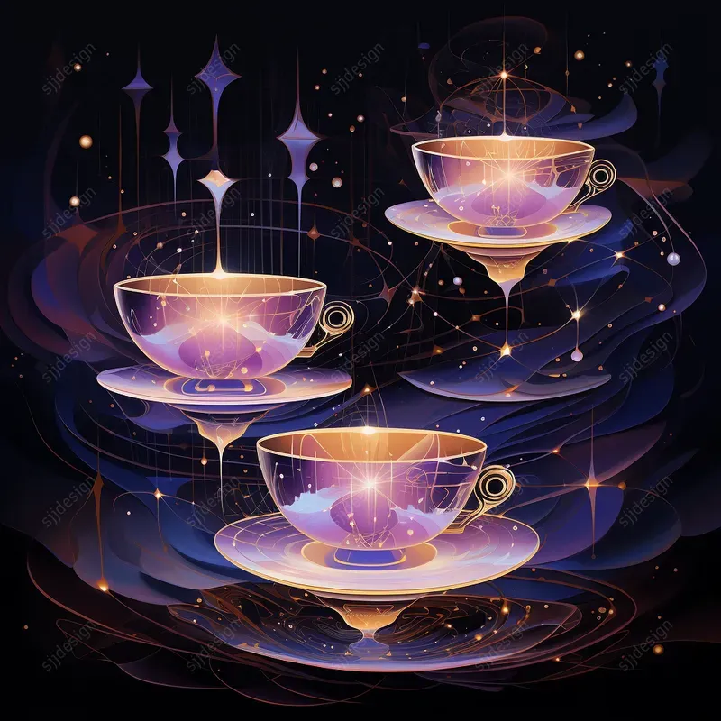 Cosmic Mystique Gilded Art Midjourney Prompt | PromptBase