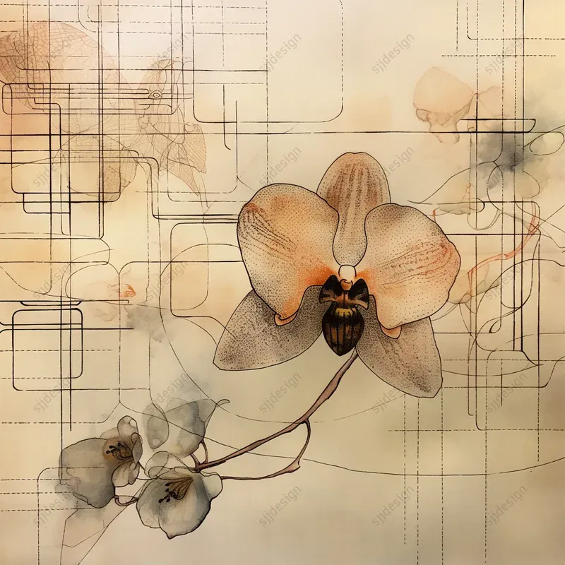 Sepia Dreamscape Drawings Midjourney Prompt | PromptBase