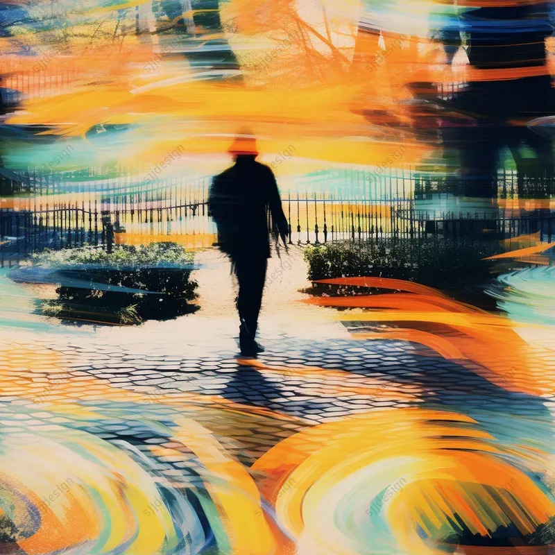 Artistic Motion Print Seamless Patterns Midjourney Prompt | PromptBase