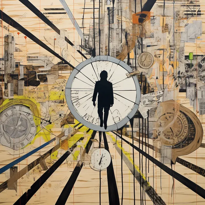 Timespace Disruption Art Midjourney Prompt | PromptBase