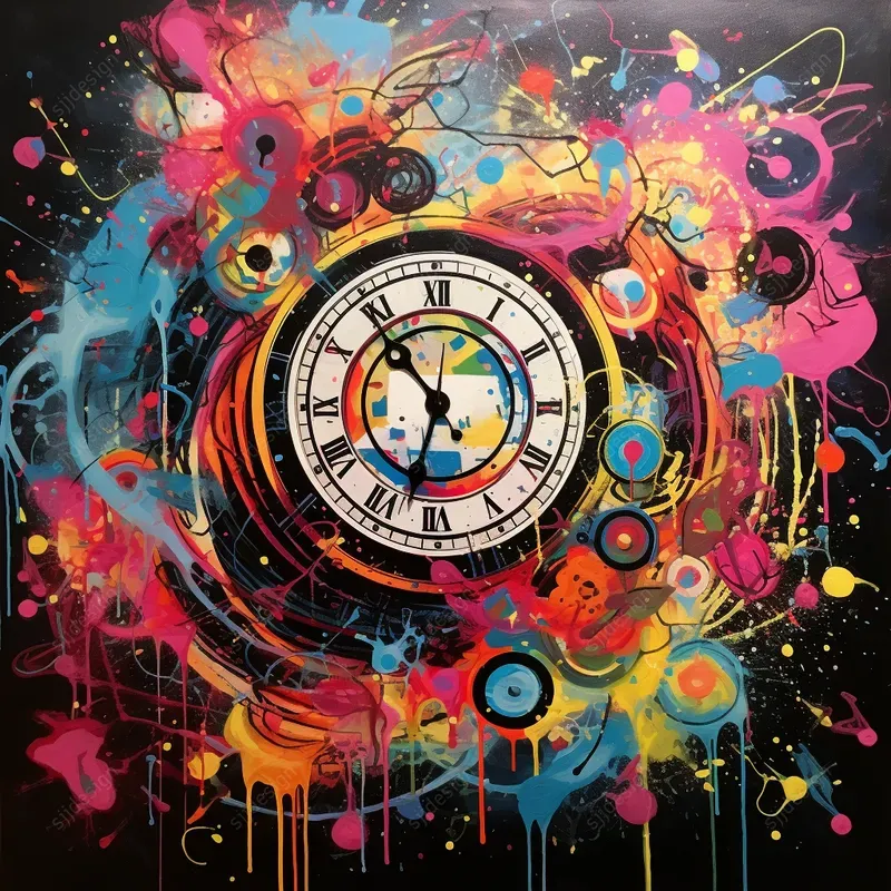 Color Chaos Playful Art Midjourney Prompt | PromptBase