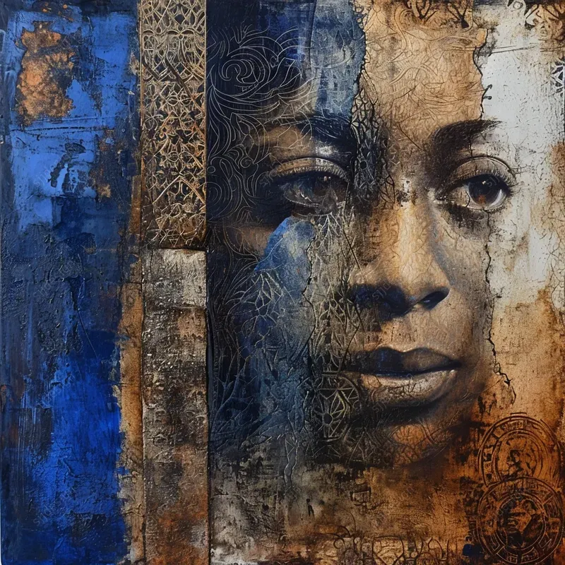 Inked Nomad Threads Midjourney Prompt | PromptBase