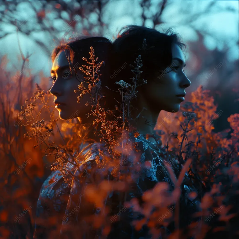 Chromatic Alchemy Poetic Portraits Midjourney Prompt | PromptBase