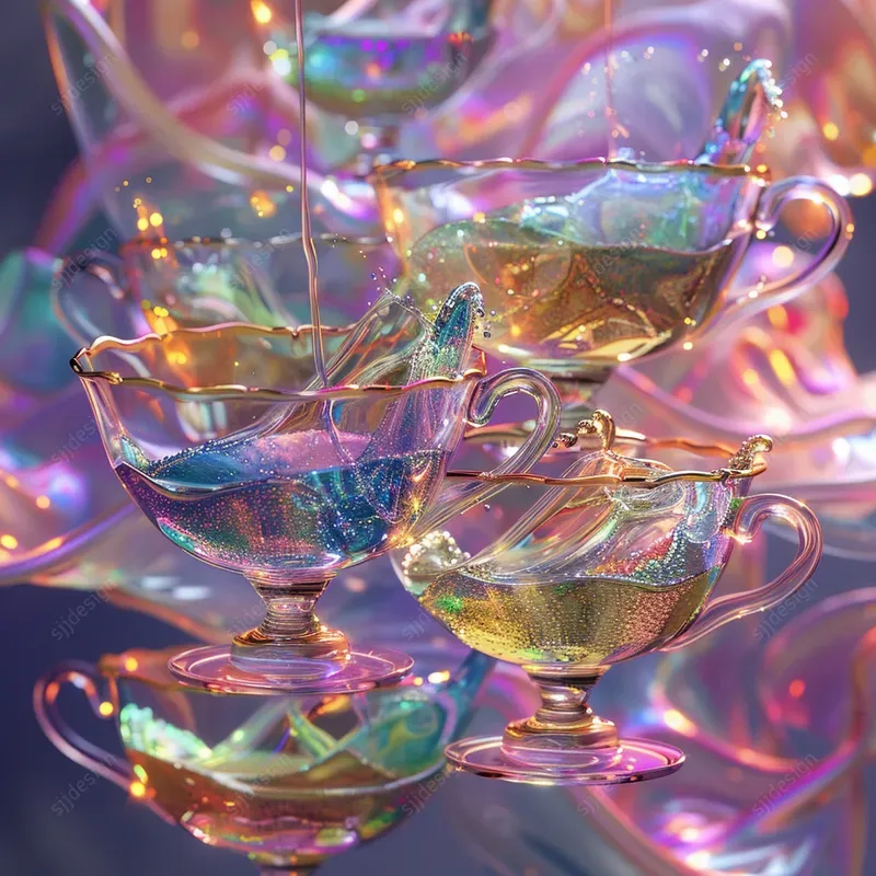 Whimsical Prism Magic Art Midjourney Prompt | PromptBase