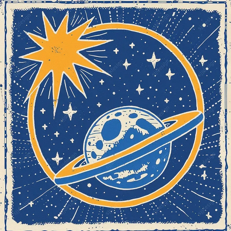 Elegant Cosmic Art Prints Midjourney Prompt | PromptBase