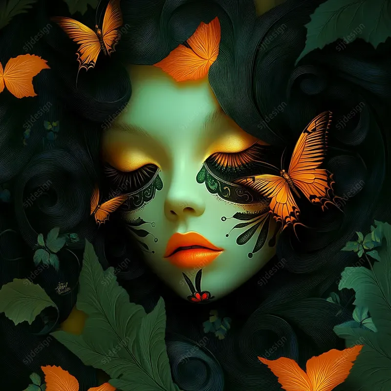 Fluid Dreamlike Fantasy Art Designs Midjourney Prompt | PromptBase