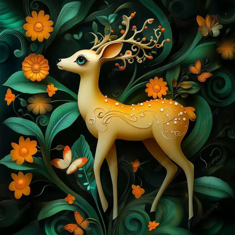 Fluid Dreamlike Fantasy Art Designs Midjourney Prompt | PromptBase