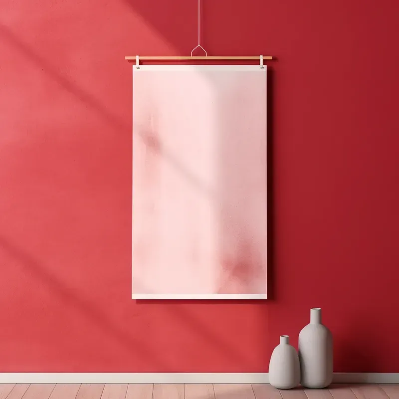 Plain Wall Fabric Posters Midjourney Prompt | PromptBase