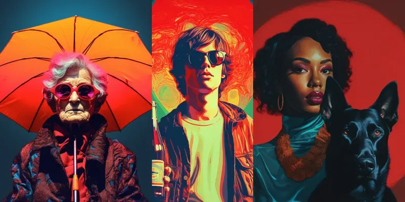 Neo Fauvist Album Cover Style Midjourney Prompt | PromptBase