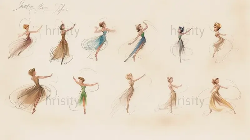 Animation Cycle Reference Sheets Midjourney Prompt | PromptBase