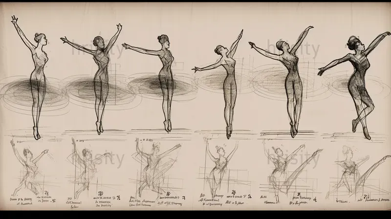 Animation Cycle Reference Sheets Midjourney Prompt | PromptBase
