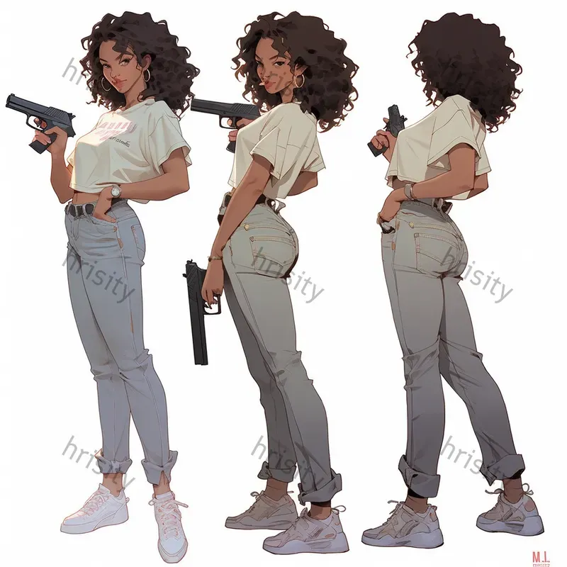 Game Character Design Sheets Midjourney Prompt | PromptBase