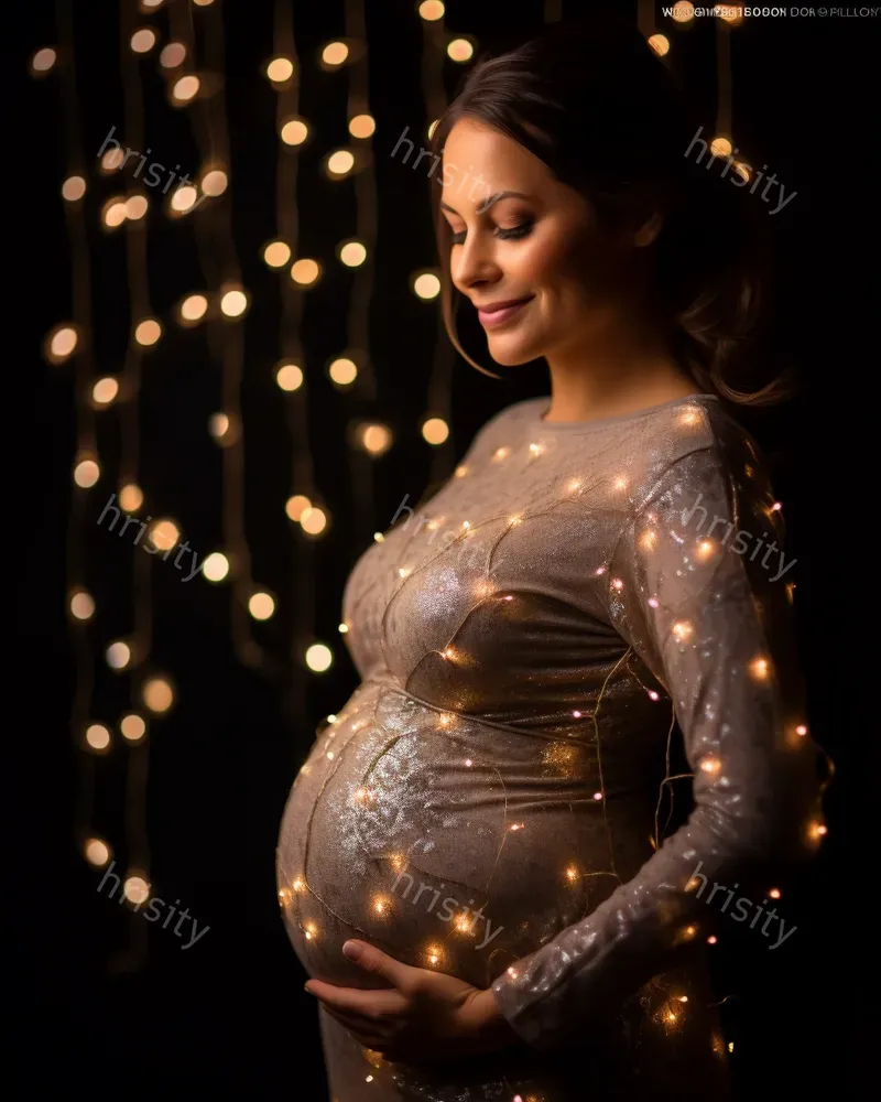 Ethereal Maternity Studio Shots Midjourney Prompt | PromptBase