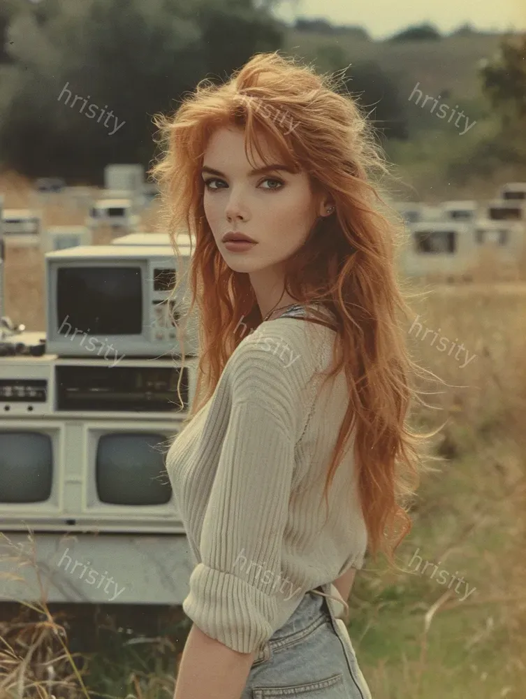 Retro Film Star Vintage Visuals Midjourney Prompt | PromptBase