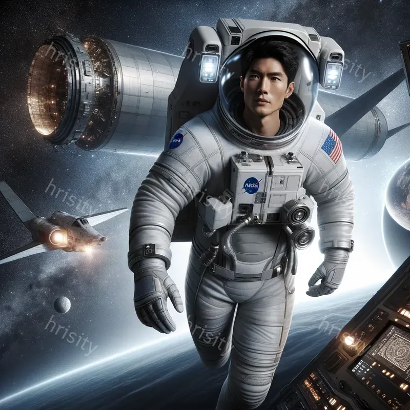Customizable Astronaut Model Images DALL·E Prompt | PromptBase