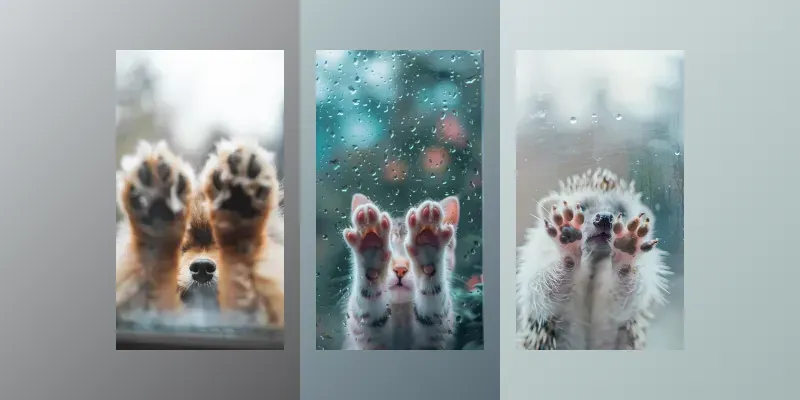 Silent Whispers Animals Behind Glass Generator App | PromptBase