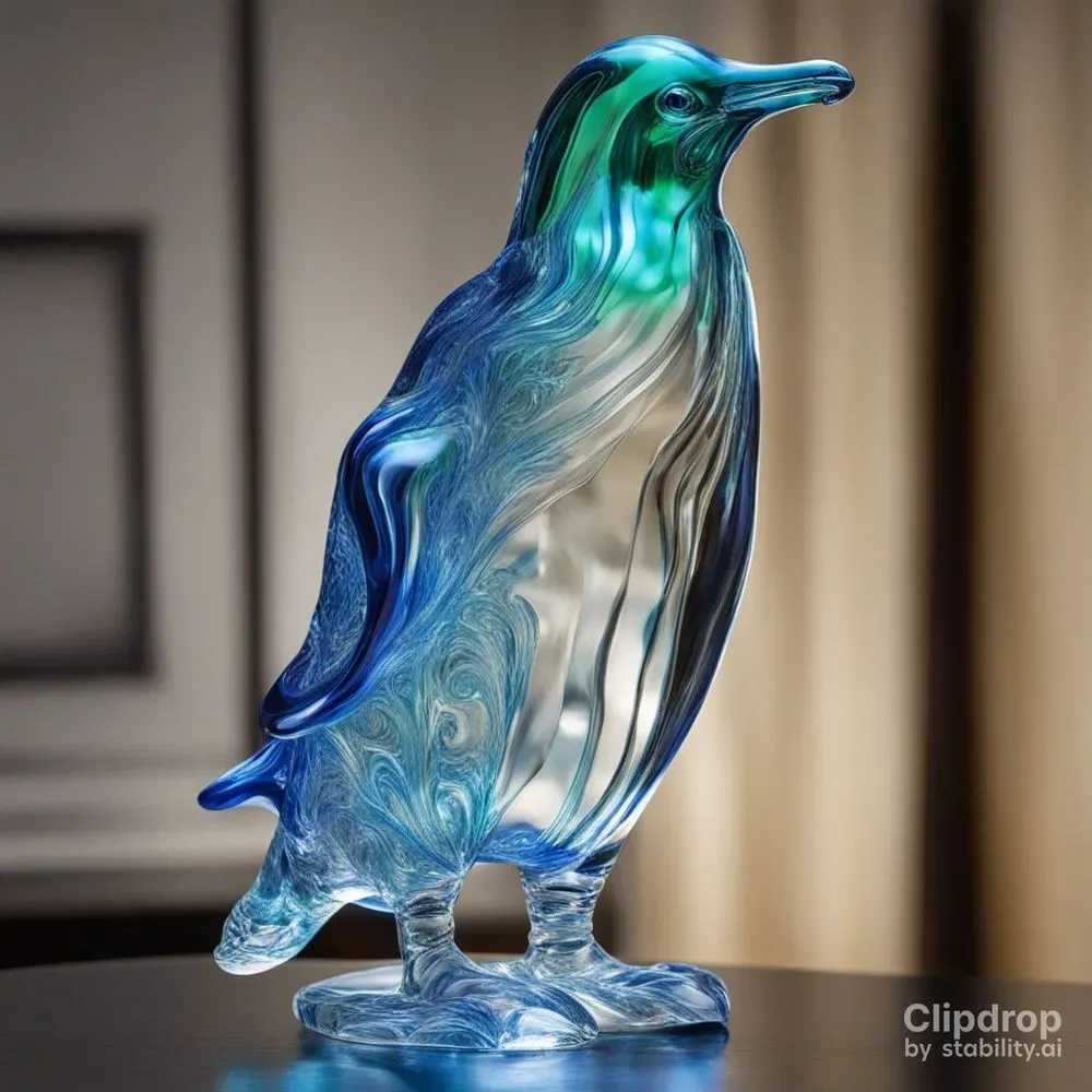 Glass Animal Sculptures Stable Diffusion Prompt | PromptBase