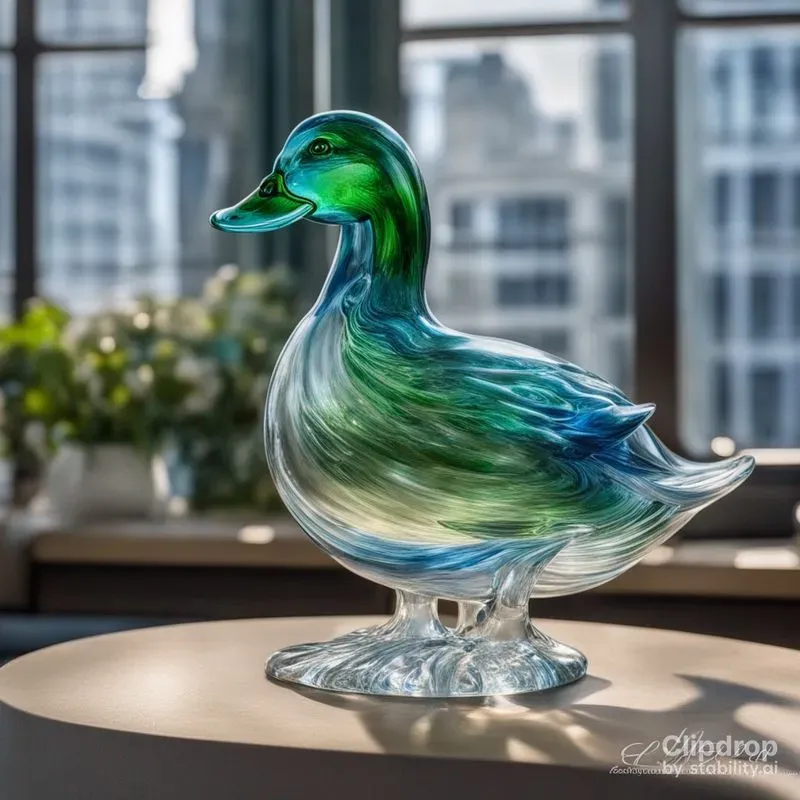 Glass Animal Sculptures Stable Diffusion Prompt | PromptBase