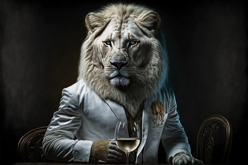 Animals In Fancy Suits Midjourney Prompt | PromptBase
