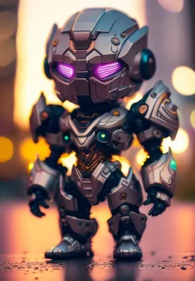 Tiny Mecha Robots Midjourney Prompt | PromptBase