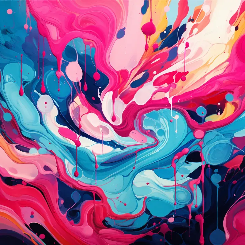 Dynamic Forms In Abstract Art Midjourney Prompt | PromptBase