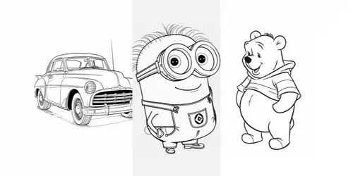 Coloring Doodle Pattern Pages Midjourney Prompt | PromptBase