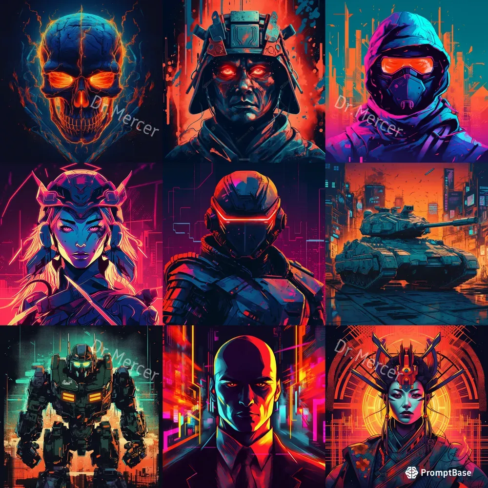 Dystopian Characters Midjourney Prompt | PromptBase