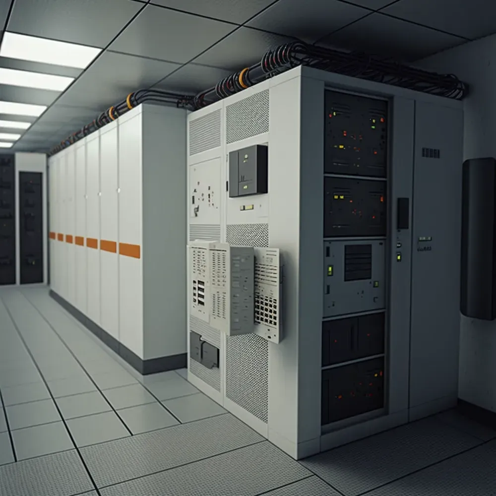 High Tech Server Rooms Midjourney Prompt | PromptBase