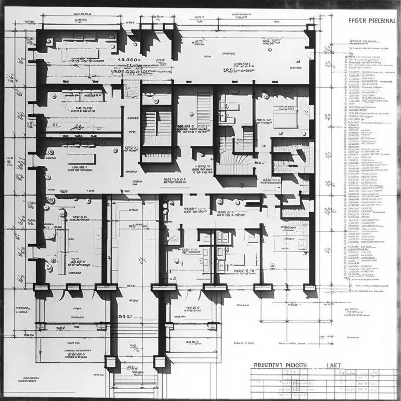 Architectural Drawings Midjourney Prompt | PromptBase
