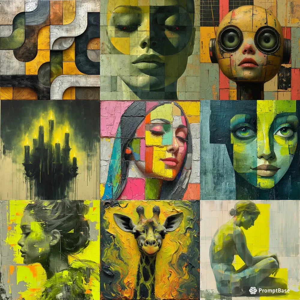 Wood And Martin Acid Eccentric Fusions Midjourney Prompt | PromptBase