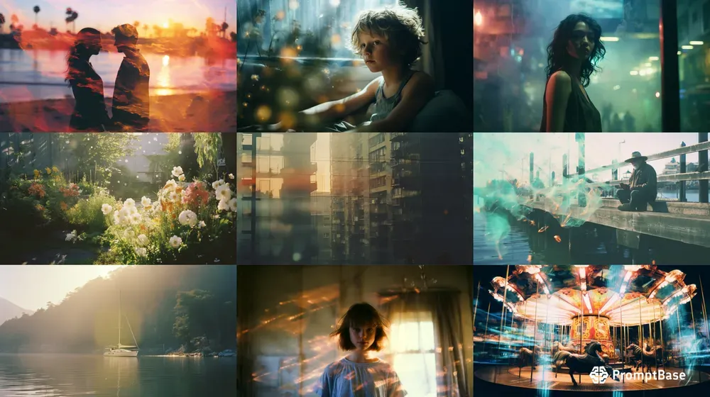Nostalgic Memories And Distorted Stills Midjourney Prompt | PromptBase