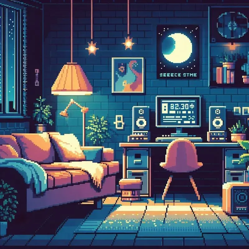 Pixel Art Rooms DALL·E Prompt | PromptBase