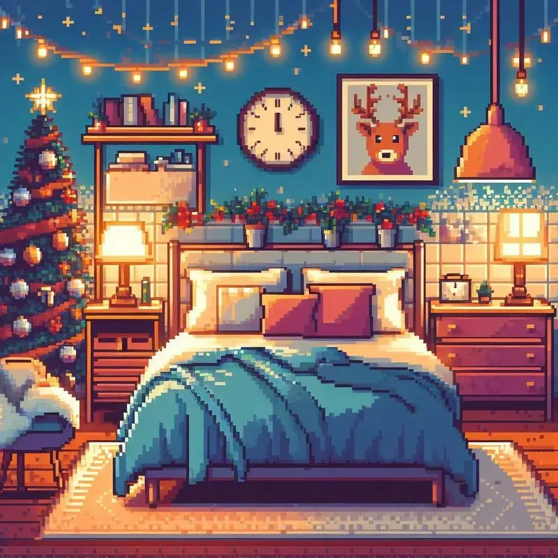 Pixel Art Rooms DALL·E Prompt | PromptBase