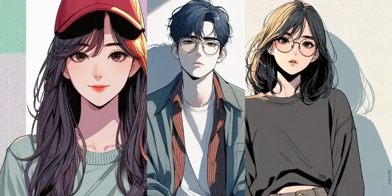 Manhwa Character Profile Pictures DALL·E Prompt | PromptBase