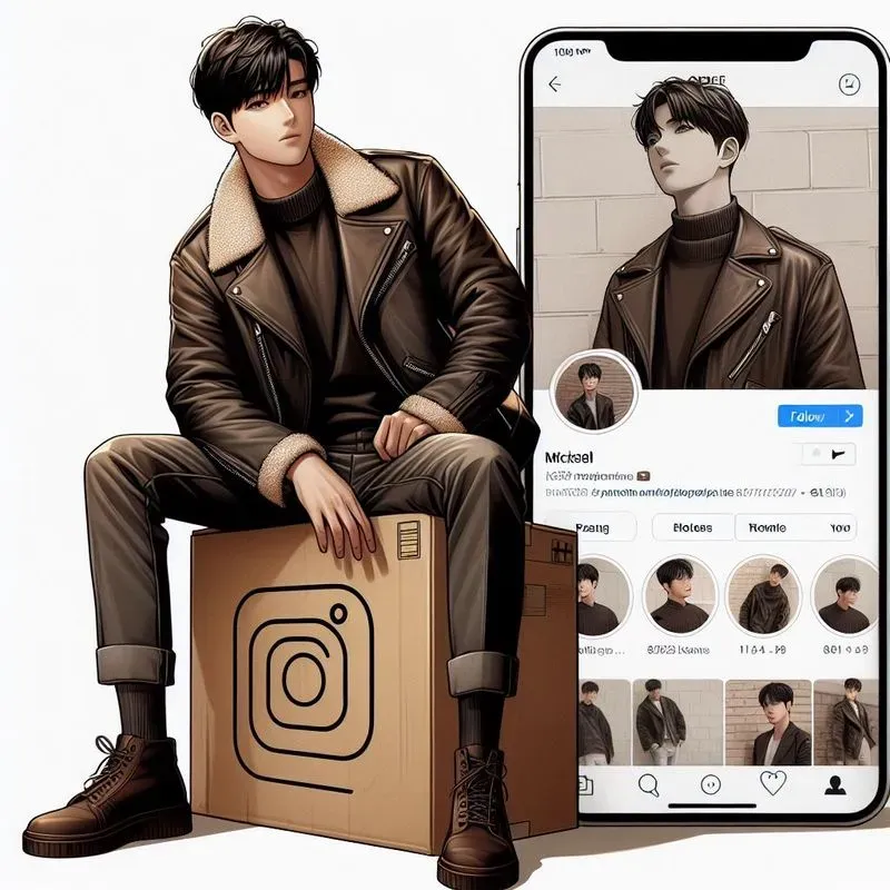 Profile Social Media Manhwa Characters DALL·E Prompt | PromptBase