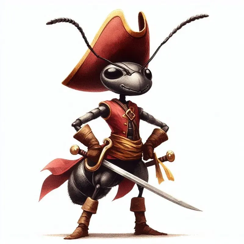 Watercolor Swashbuckler Animals DALL·E Prompt | PromptBase