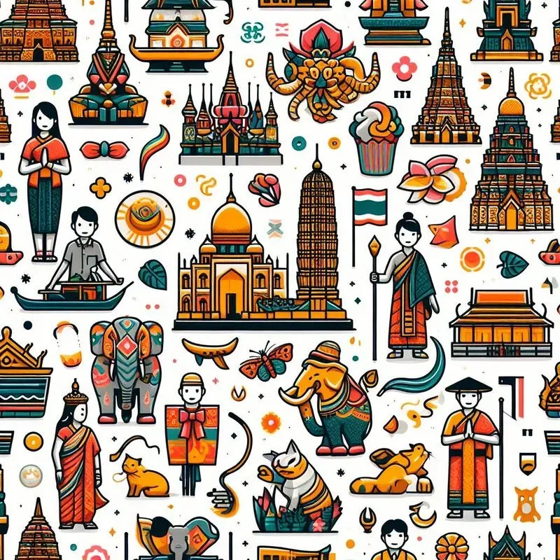 Cheerful Country Patterns DALL·E Prompt | PromptBase