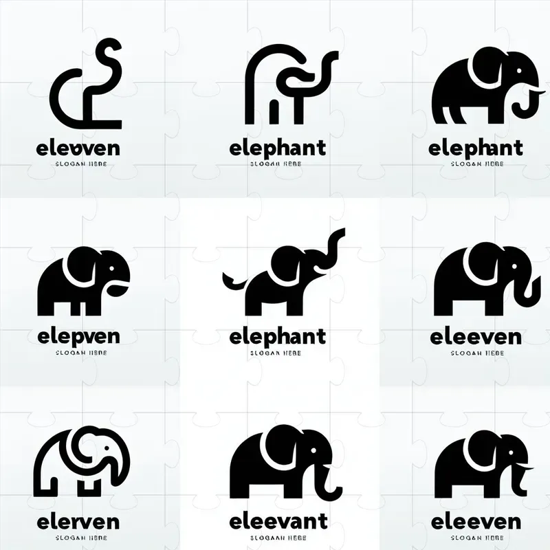 Collections Of Simple Logos DALL·E Prompt | PromptBase