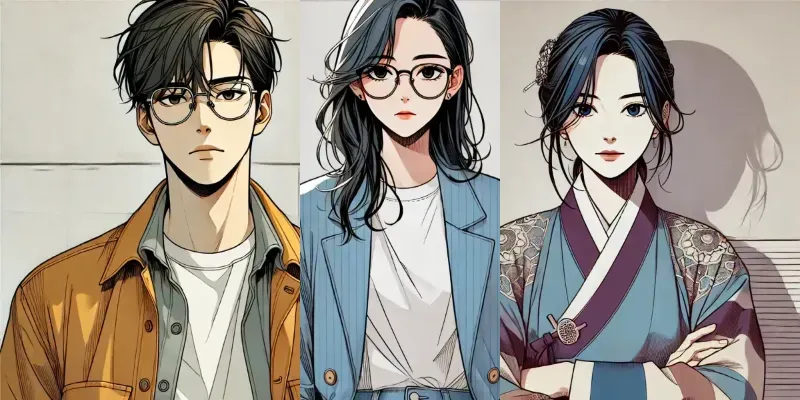 Manhwa Character Profile Pictures DALL·E Prompt | PromptBase