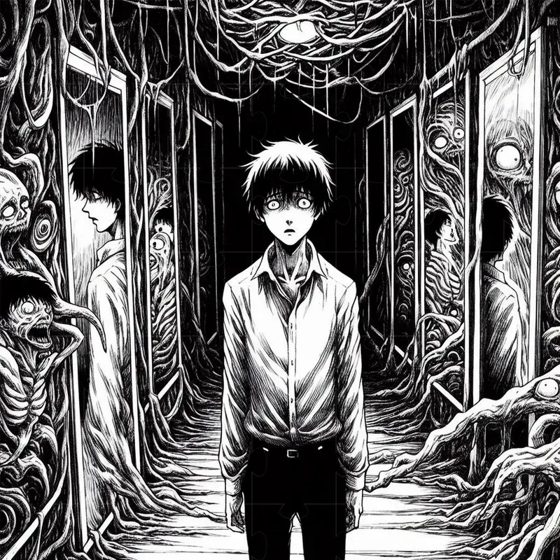 Disturbing Anime Nightmares DALL·E Prompt | PromptBase