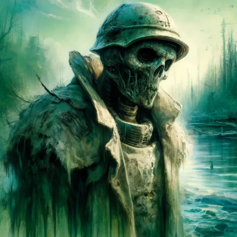 Fallout Chronicles Watercolors DALL·E Prompt | PromptBase