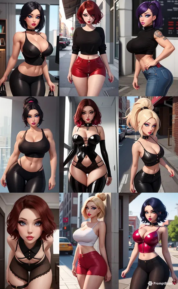 Gorgeous Bimbo Women Stable Diffusion Prompt | PromptBase