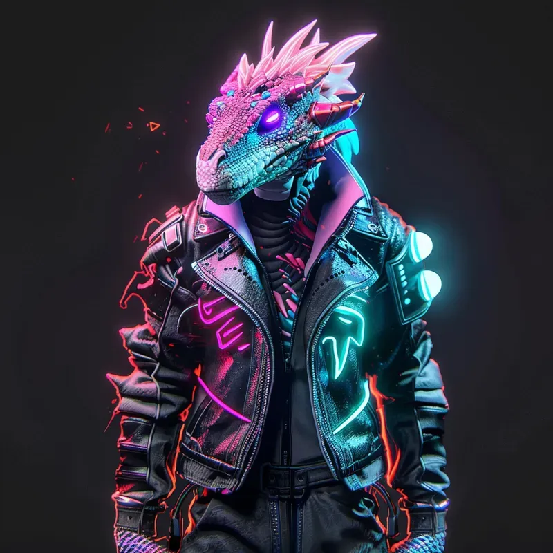 Cyberpunk Beasts Unbridled Evolutions Midjourney Prompt | PromptBase