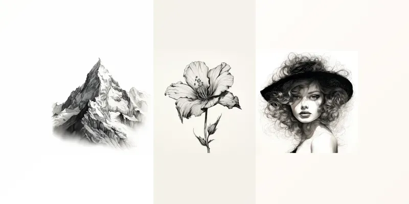 Pen And Ink Illustrations Midjourney Prompt | PromptBase