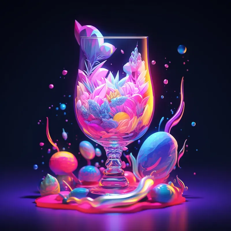 Psychedelic Splash Art Midjourney Prompt | PromptBase